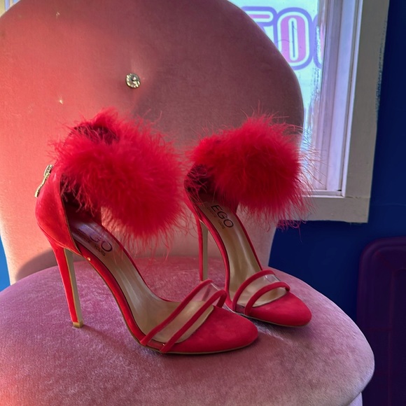 EGO | Shoes | Ego Red High Heelsperfect Condition Completely Adorable ...